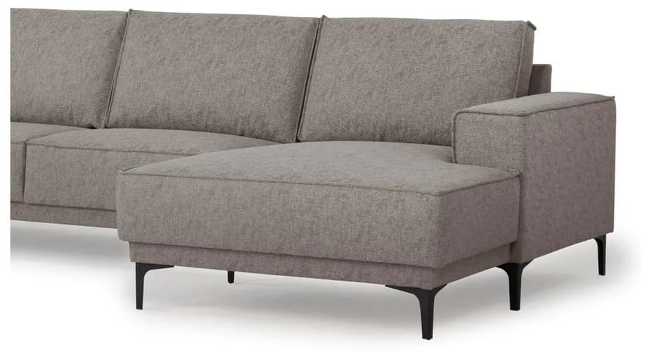 Taupe rohová pohovka (pravý roh/s lenoškou) Copenhagen – Scandic