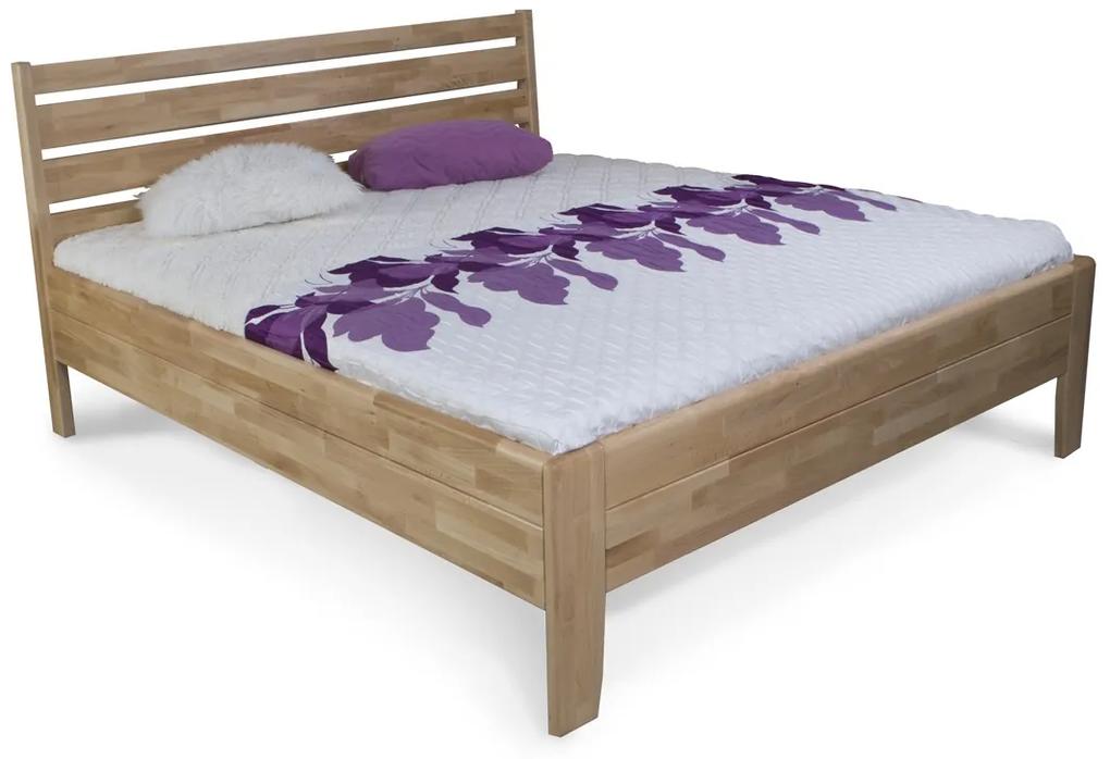 ProSpánek Karin - celomasivní postel Dub olejovaný 160x200 (vyberte odstín)