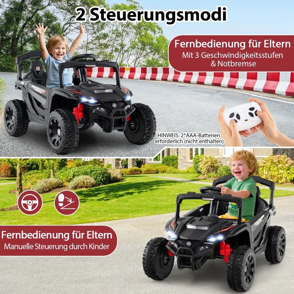 Costway Dětské 12 V elektrické auto s dálkovým ovládáním Electric