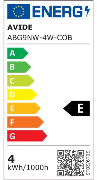 Prémiová LED žárovka G9 4W 440lm, denní, ekv. 38W, 3 roky