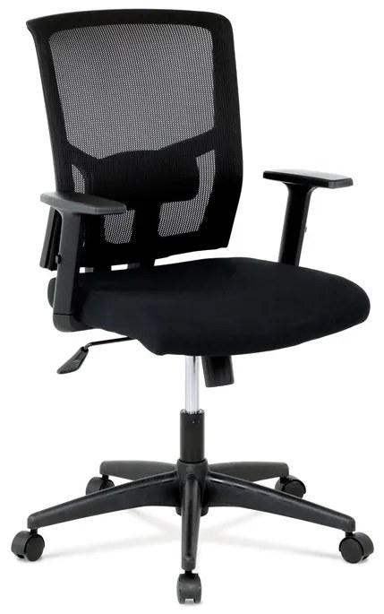 Ergonomická kancelářská židle VALERIO - černá síťovina Barva: černá