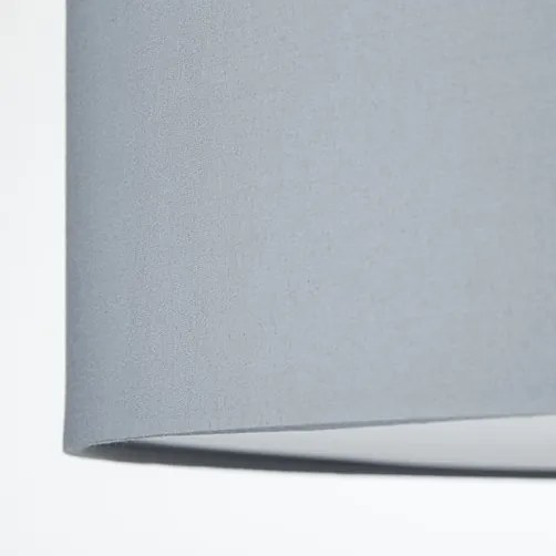 Brilliant 93522/22 Stropní lustr ANDRIA světle šedá textilie, průměr 60cm