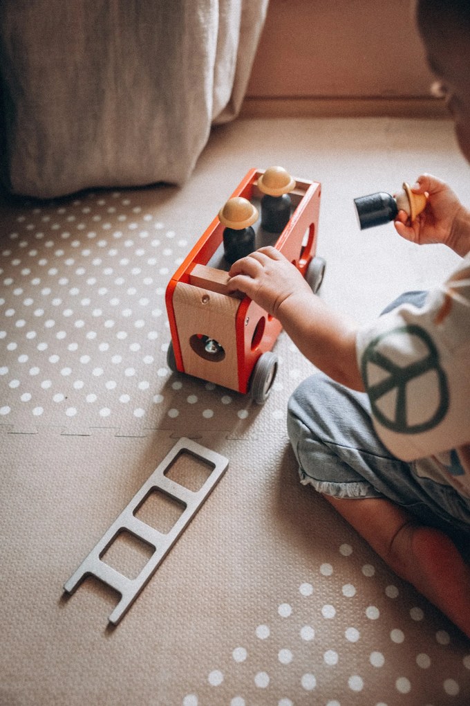 Dřevěné auto Bolid - Hasiči
