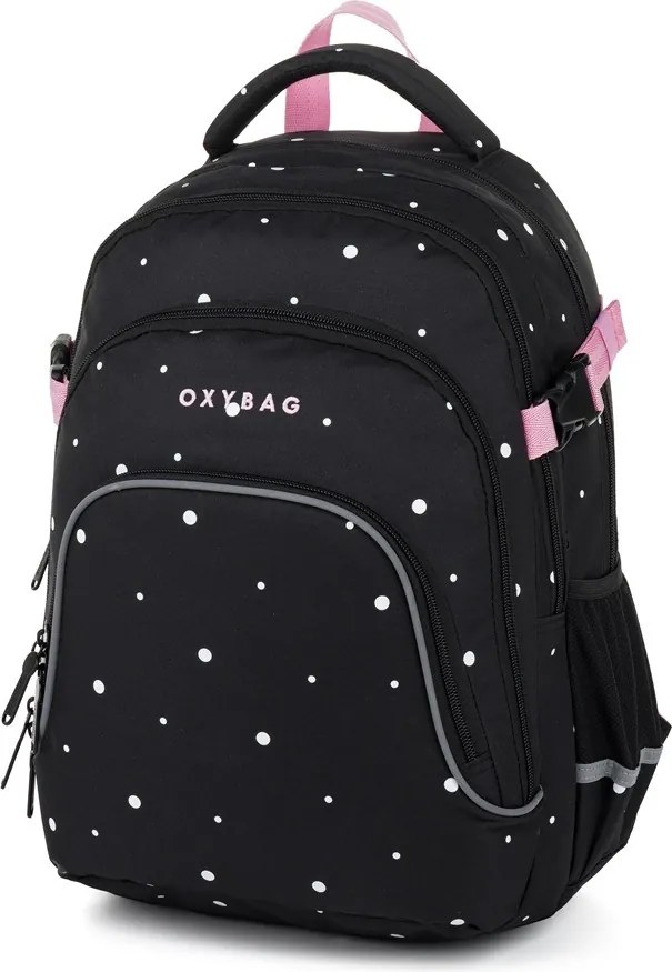 Oxybag OXY SCOOLER - studentský batoh Dots