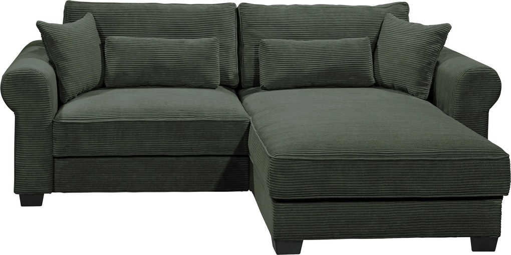 XXXLutz ROHOVÁ SEDAČKA, textil, tmavě zelená MID.YOU - Sedací soupravy - 002220051705