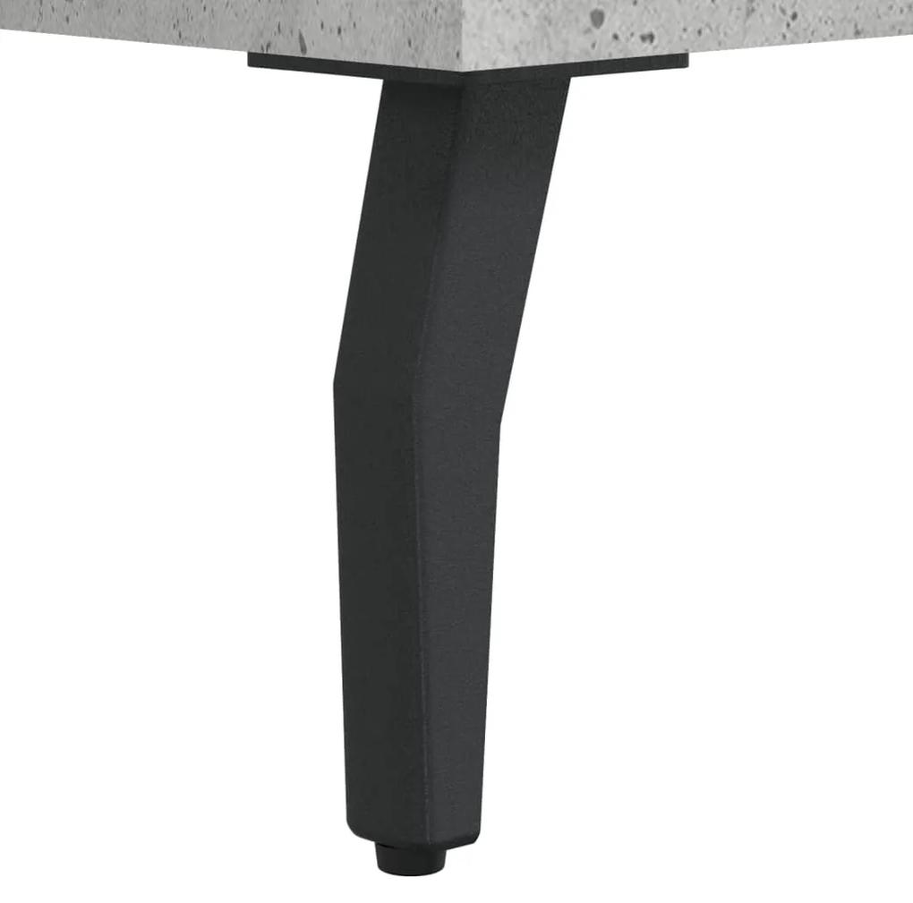 Skříň highboard betonově šedá 69,5x34x180 cm kompozitní dřevo,  3198421
