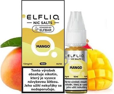 Elfliq Salt Tropické mango 10ml (10mg)