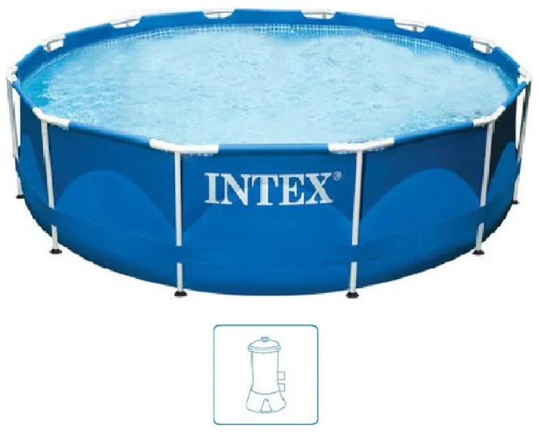 INTEX METAL FRAME POOLS Bazén 366 x 76 cm 28212NP