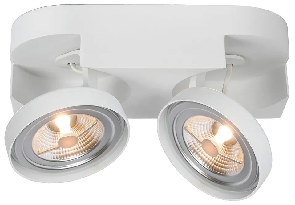 Lucide Lucide 22960/20/31 - LED Bodové svítidlo VERSUM AR111 2xG53/10W/230V bílá LC2472