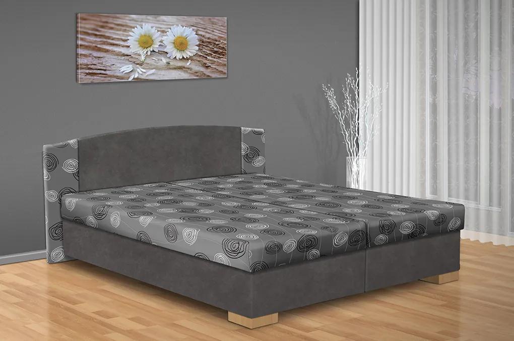 Manželská postel s úložným prostorem Kamila Barva: hnědá/90472-004