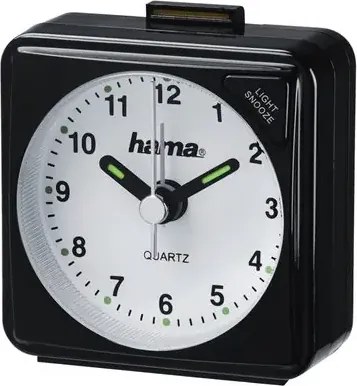 Hama A50 cestovní budík černá