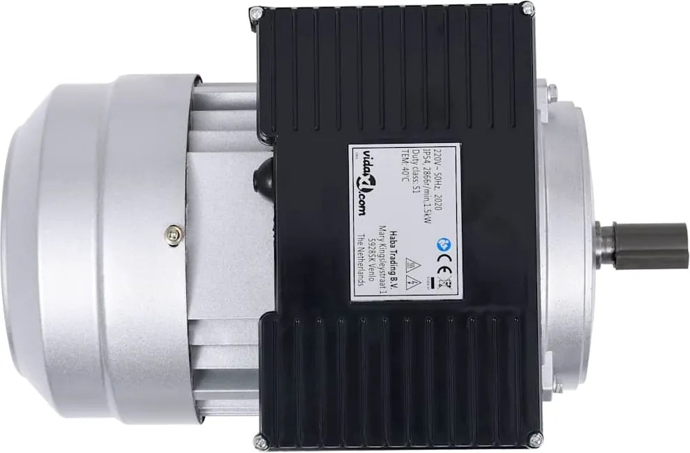 1fázový elektromotor hliník 1,5 kW/2 HP 2 póly 2800 ot./min 148001