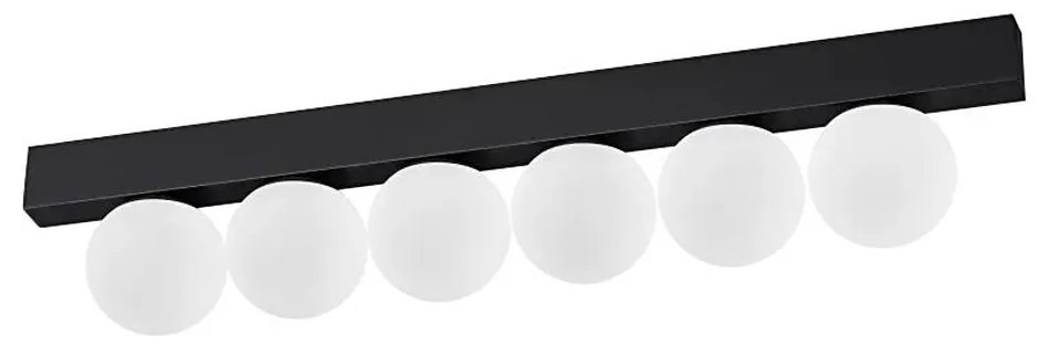 Ideal Lux - LED Stropní svítidlo PING PONG 6xLED/3W/230V CRI 90 černá