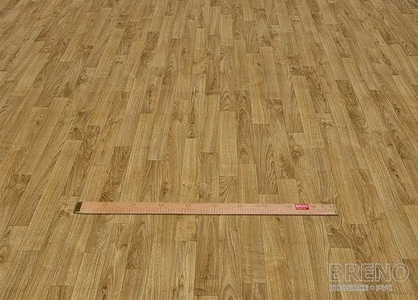 Breno PVC TRENTO Honey Oak 263L – hnědé dřevo, šíře 200 cm