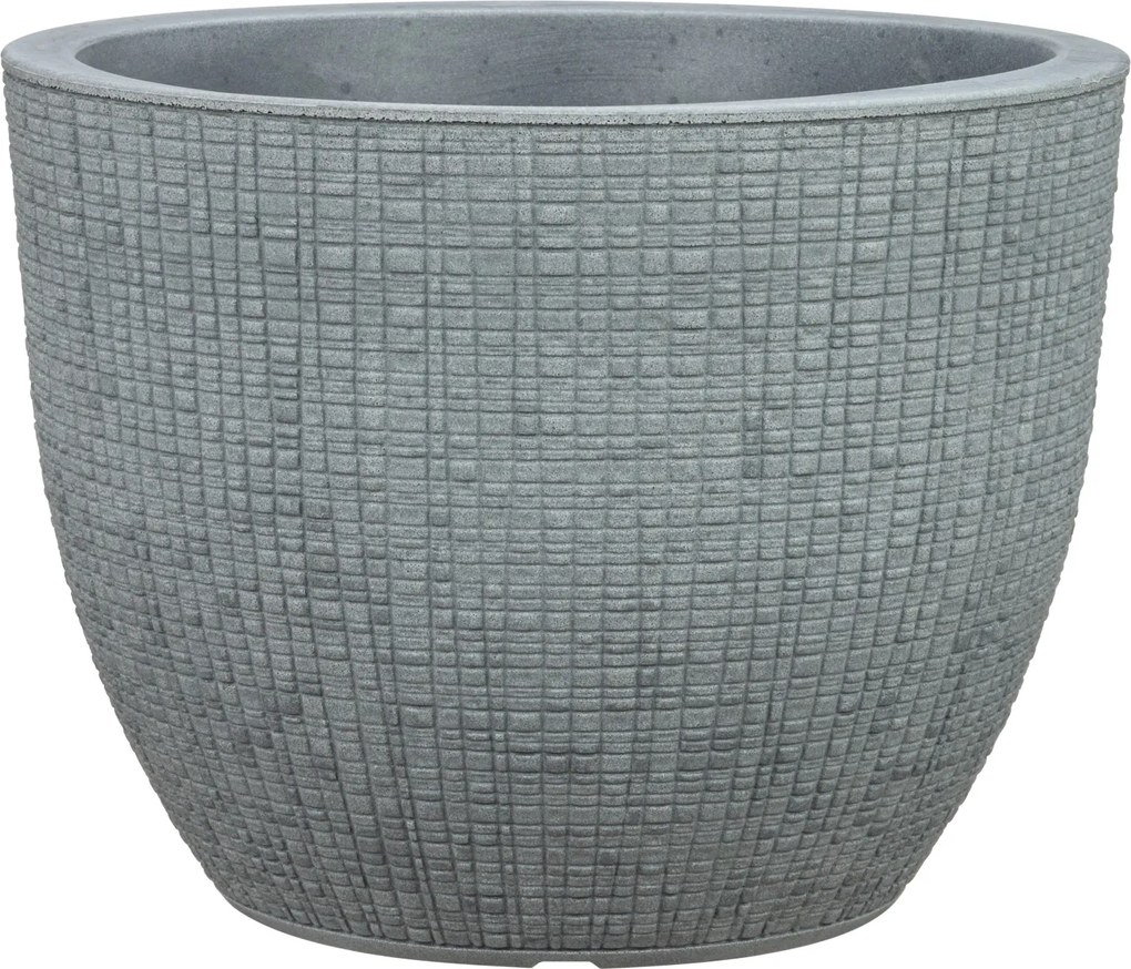 Scheurich Květináč Barceo průměr 29 cm x 22 cm Stony Grey