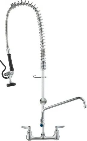 Komerční baterie s oplachovacím rozprašovačem, 91,4 cm výška, 20,3 cm střed, 30,5 cm