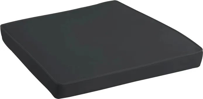 Juskys Balkónový set Bayamo - černý + šedé podušky