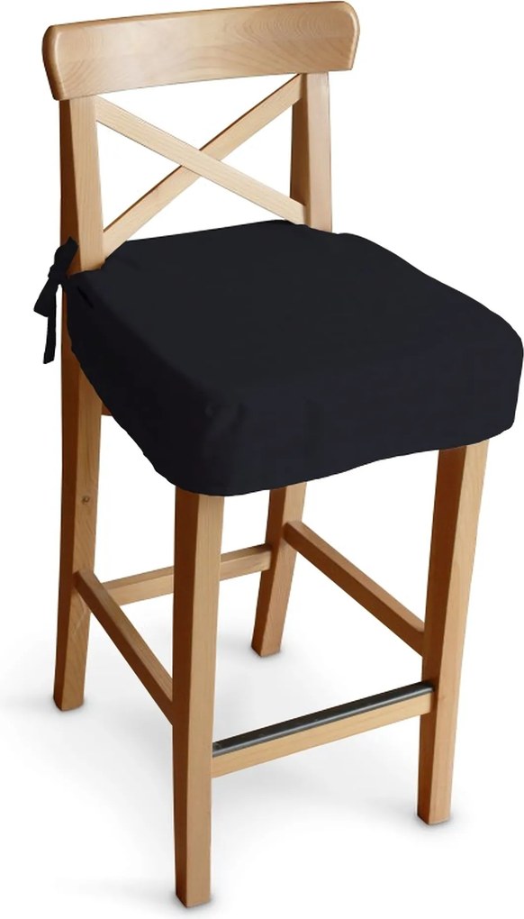Sedák na židli IKEA Ingolf - barová barva černá
