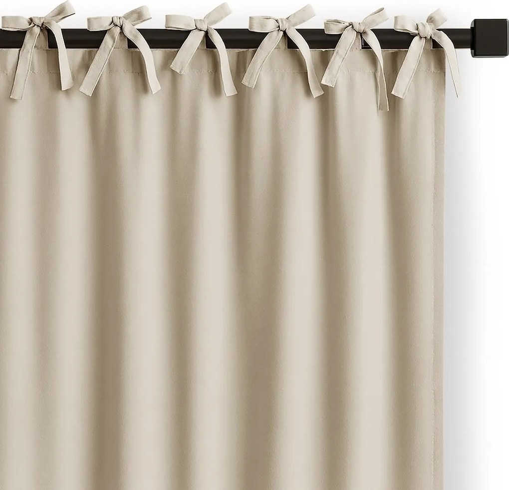 Závěs Carli s designovými poutky 140x250 cm - výběr z 10 provedení