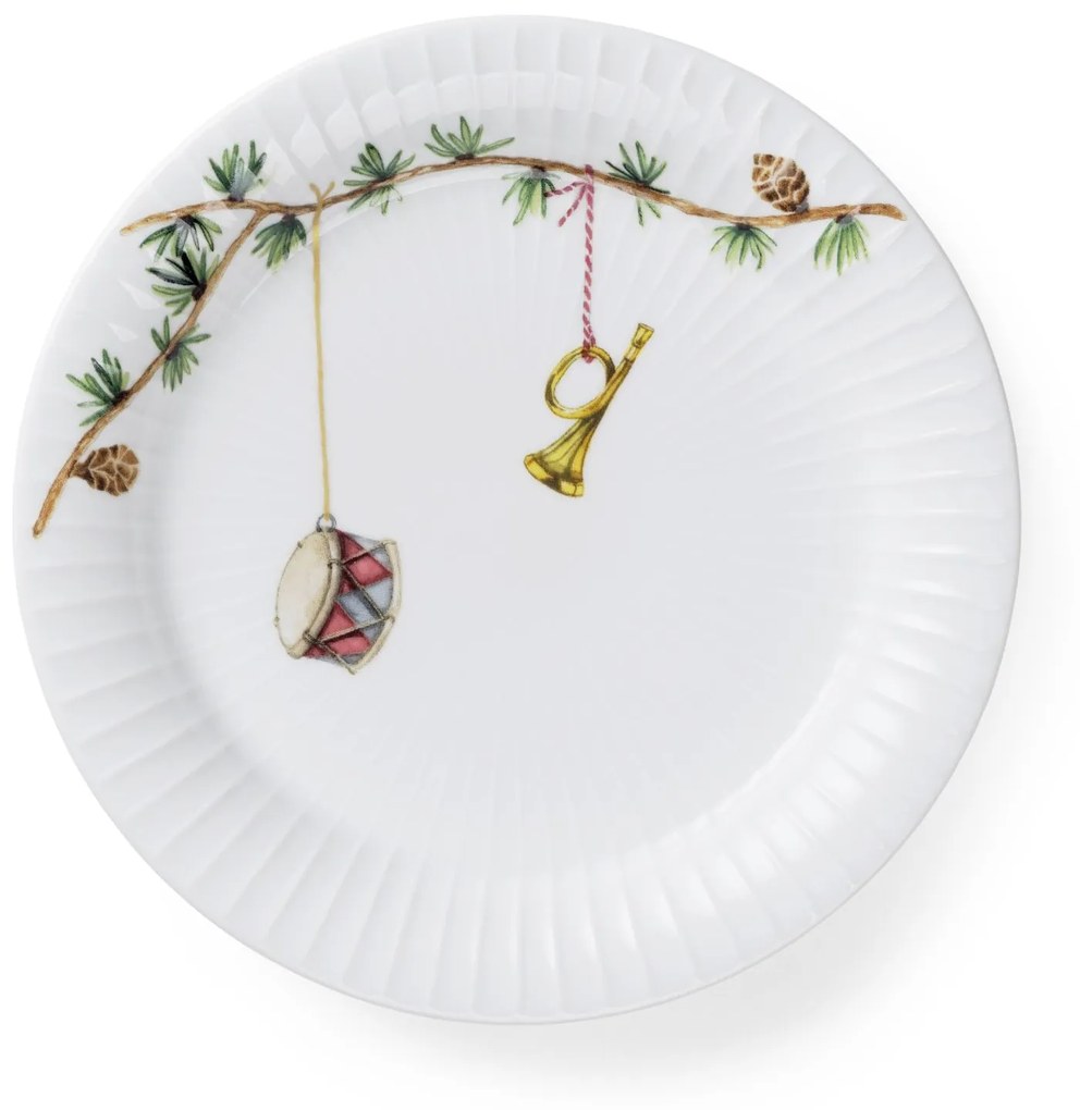 KÄHLER Dezertní talíř Hammershøi Christmas 19 cm, multi barva, porcelán