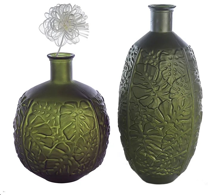 Bighome - Váza VELSA 62 cm - zelená