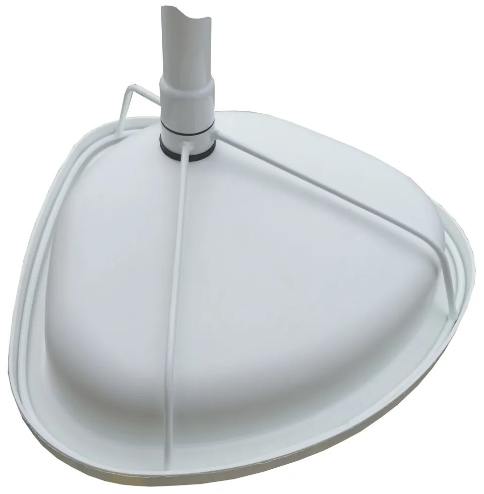 Vagnerplast otočné umyvadlo 55 x 56 cm VPWB5556OTU9N-01 pro bytové jádro