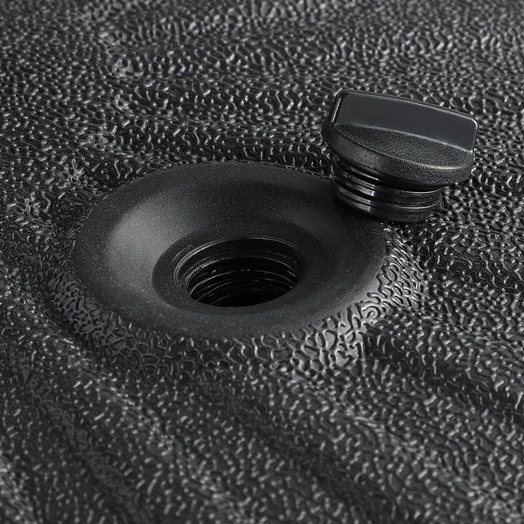 Stojan na slunečník plnitelný, pro 38-48 mm, černý 108932