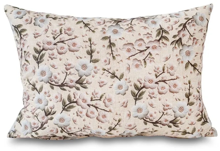 Kvalitex Povlak na polštář 5D Třešňový květ 70x90cm