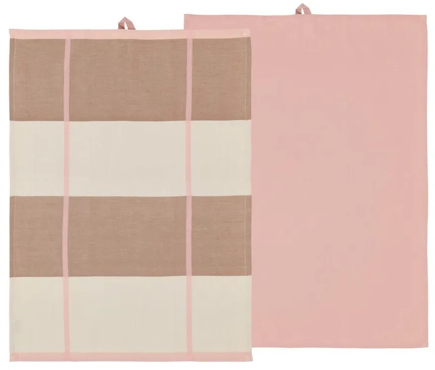 Bavlněné utěrky v sadě 2 ks 50x70 cm Blocks – Södahl