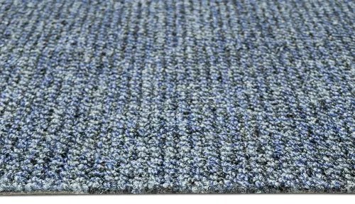 Koberce Breno Metrážový koberec DURBAN 77, šíře role 400 cm, Modrá