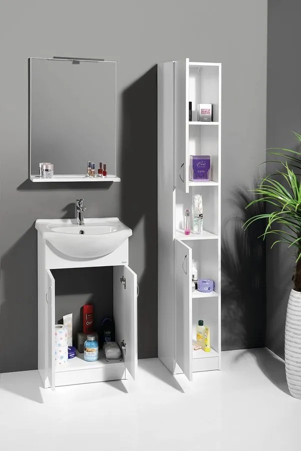 Aqualine Aqualine, SIMPLEX ECO vysoká skříňka 30x180x30cm, SIME320