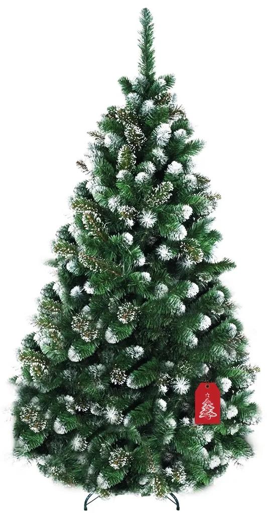 Vánoční stromeček Borovice Zasněžená 2D 180 cm