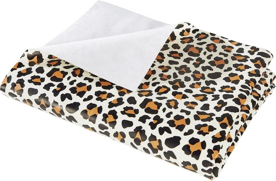 WATERPROOF Ubrus omyvatelný leopard 130 x 160 cm