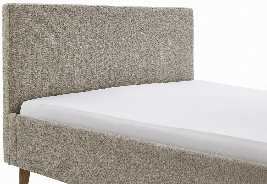 MEISE MÖBEL Čalouněná postel KRETA 140x200cm taupe 2162-10-3000