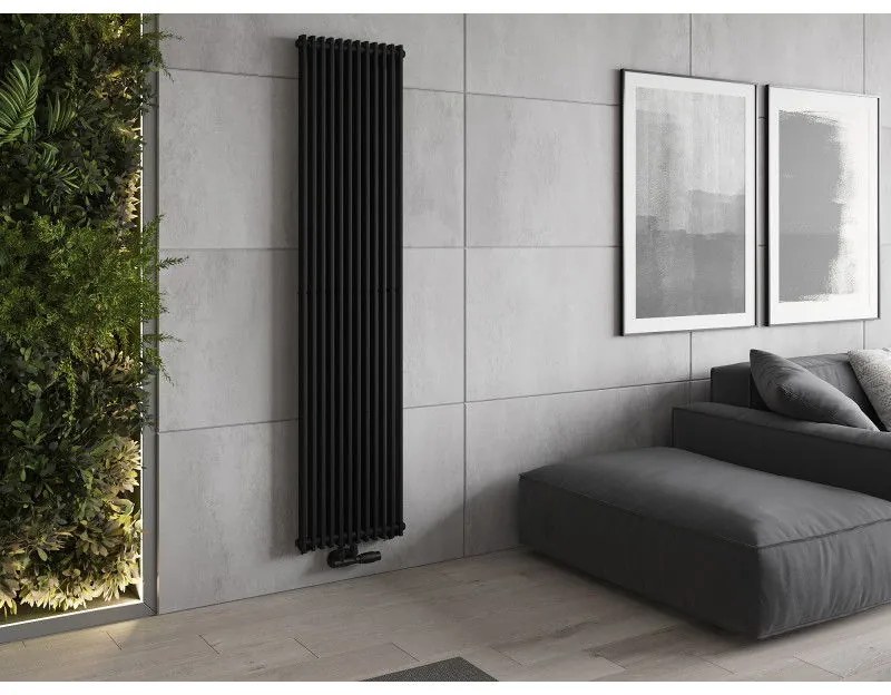 Mexen Kansas, topné těleso 1200 x 420 mm, 975 W, černá, W204-1200-420-00-70
