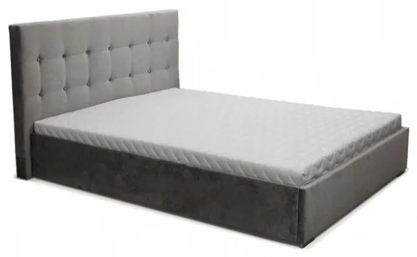 Moderní čalouněná postel SPAIN 200x200 cm Monolith 1