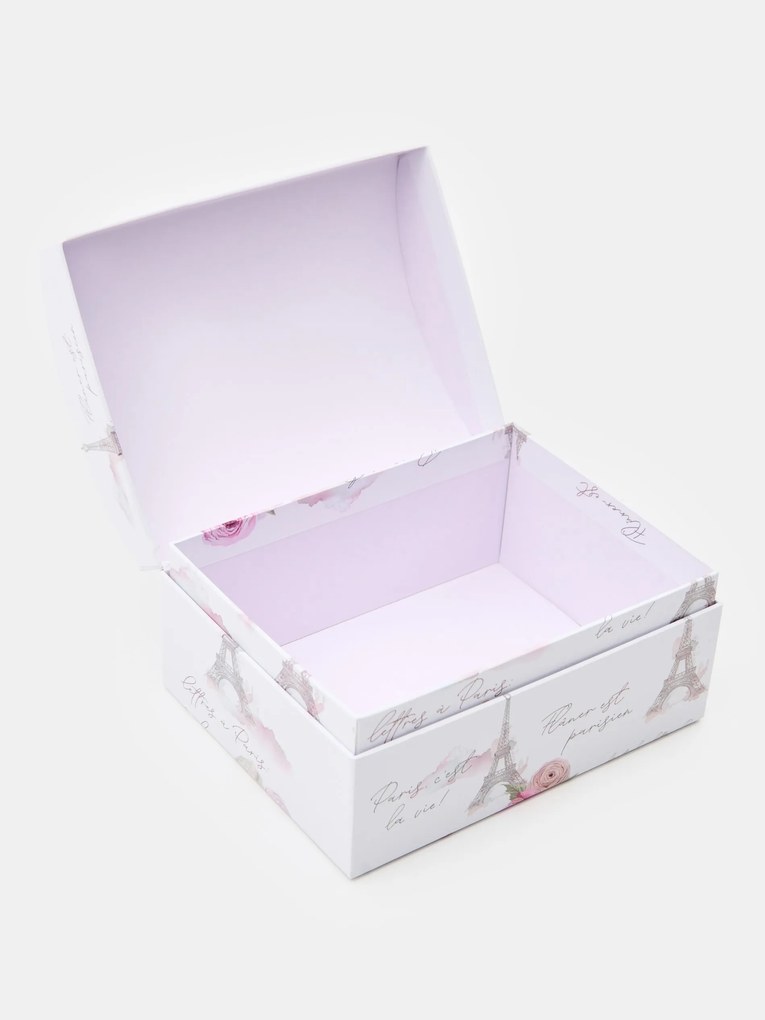 Sinsay - Úložný box s motivem Paříže - vícebarevná