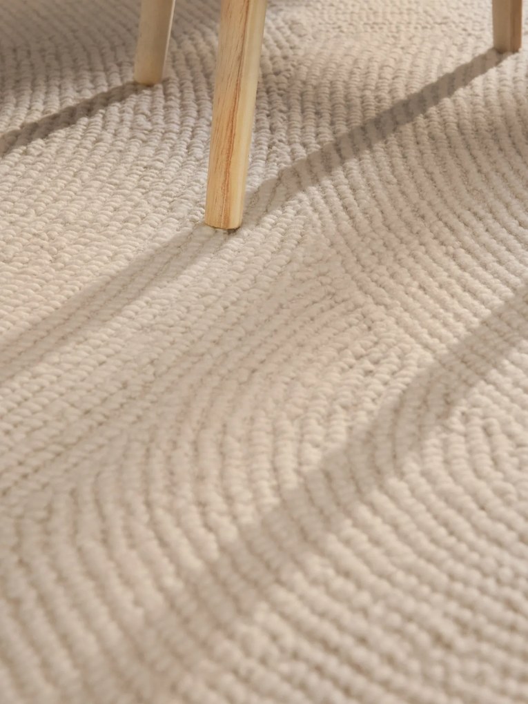 Hanse Home, Kusový koberec Calmio 106220 Natural White, 120x180, bílá, ložnice