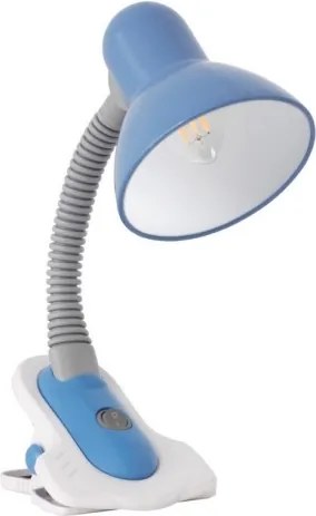 Stolní lampa Kanlux SUZI HR-60-BL E27 modrá 07152