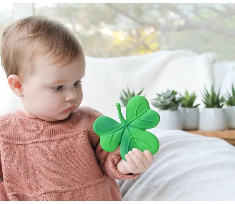 Lanco  - Kaučukové kousátko EKO Oranžová kytička