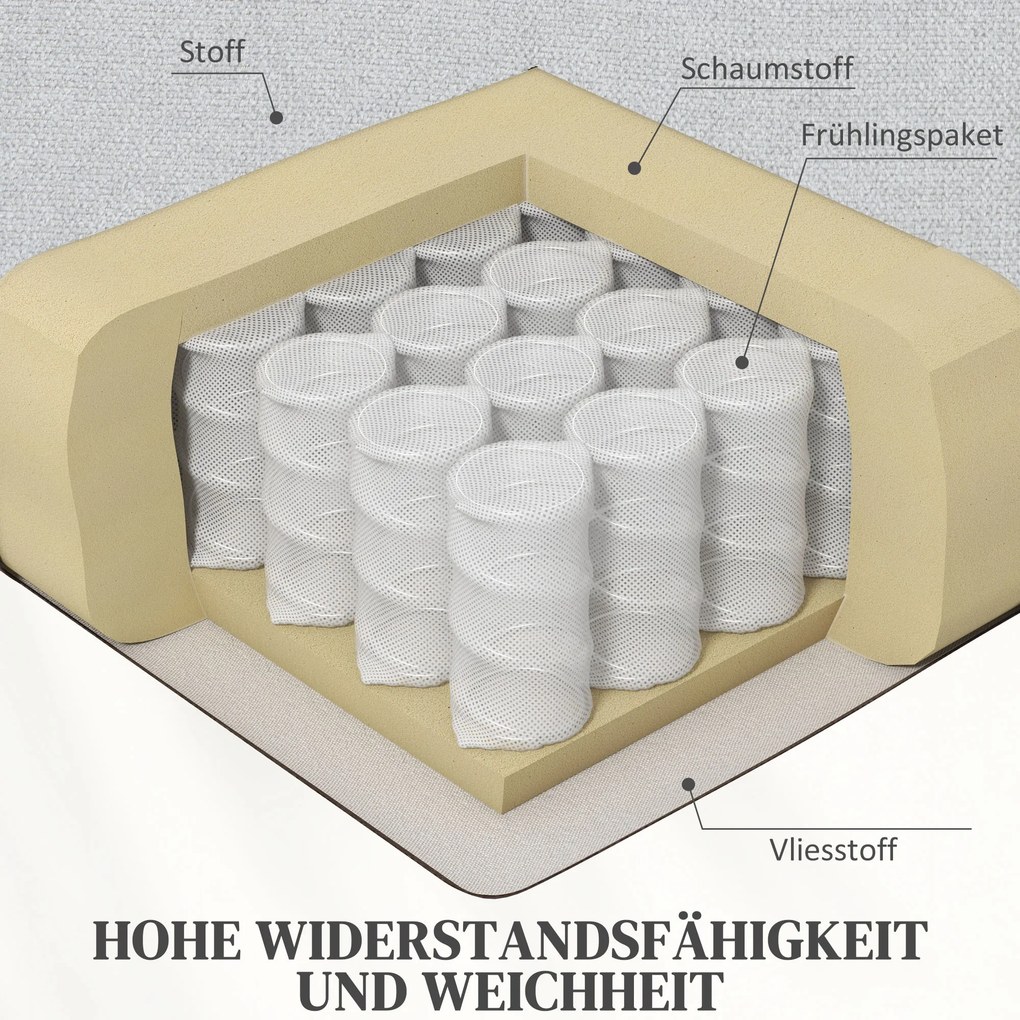 HOMCOM Křeslo pro seniory se stojanem, elektrické, se 3 režimy, 8 masážními body, vyhřívání, pěnové, 91 x 95 x 109 cm, světle šedé| Aosom