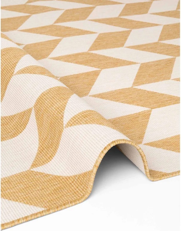 Okrově žlutý/krémový vnitřní a venkovní koberec 200x300 cm Haringey Terrick – Ted Baker