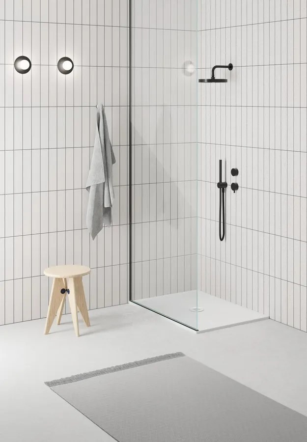 GSI GSI, Keramická sprchová vanička, čtverec 90x90x4cm, bílá ExtraGlaze, 47090911