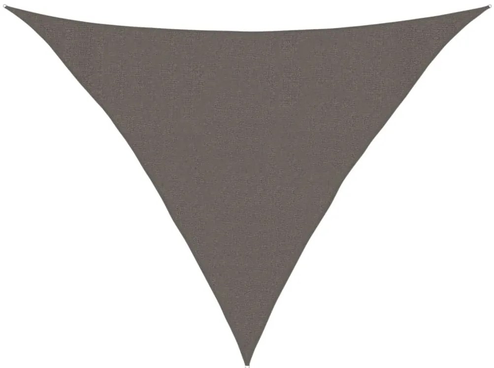 Stínící plachta 160 g/m² antracitová 3 x 3 x 4,2 m HDPE 311089