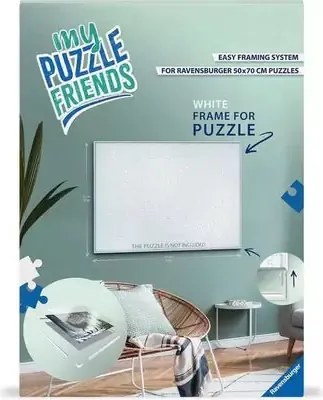 Ravensburger Rám na puzzle bílý 70 x 50 cm / od 12 let