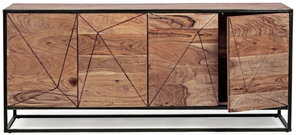 BIZZOTTO dřevěná komoda EGON 175X76 cm 0746610