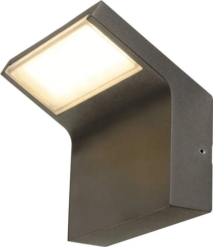 LA 1008721 ORDI II WL, nástěnné světlo pro povrchovou montáž, hranaté, 2200/3000 K, IP65, černá barva - BIG WHITE (SLV)