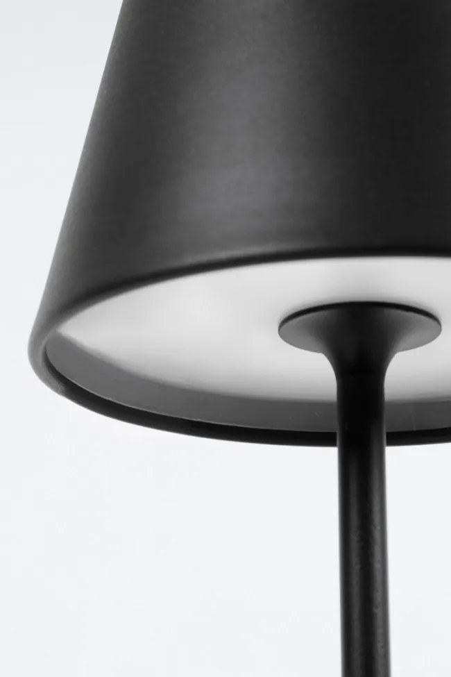 BIZZOTTO Zahradní stojací LED lampa ETNA 38 cm černá