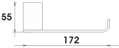 Nimco Držák na toaletní papír Ki 14055g-26