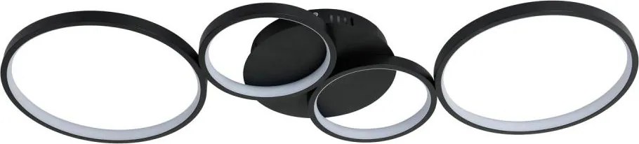 BRILAGI - LED Stropní svítidlo ECHO LED/40W/230V 4000K 32x90 cm černá